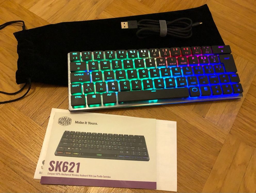 Cooler Master SK621 clavier gaming low-profile 60% (Gebraucht) in ...