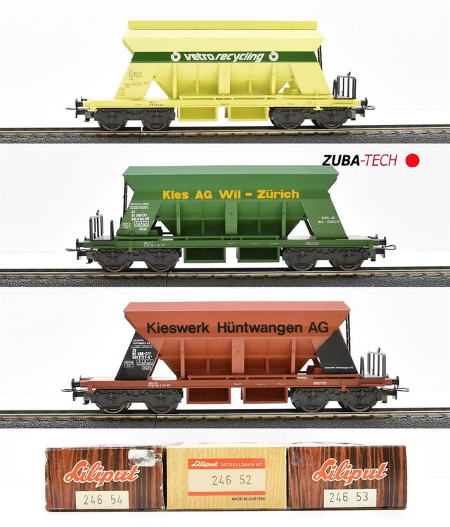 Liliput 3x Kieswagen SBB H0 GS mit OVP | Kaufen auf Ricardo