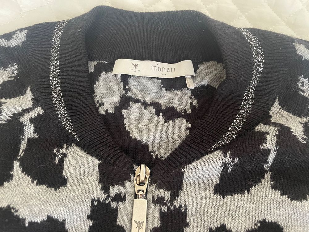 Monari Strickjacke mit Animal Print,Top Zustand! (Gebraucht) in Zürich ...