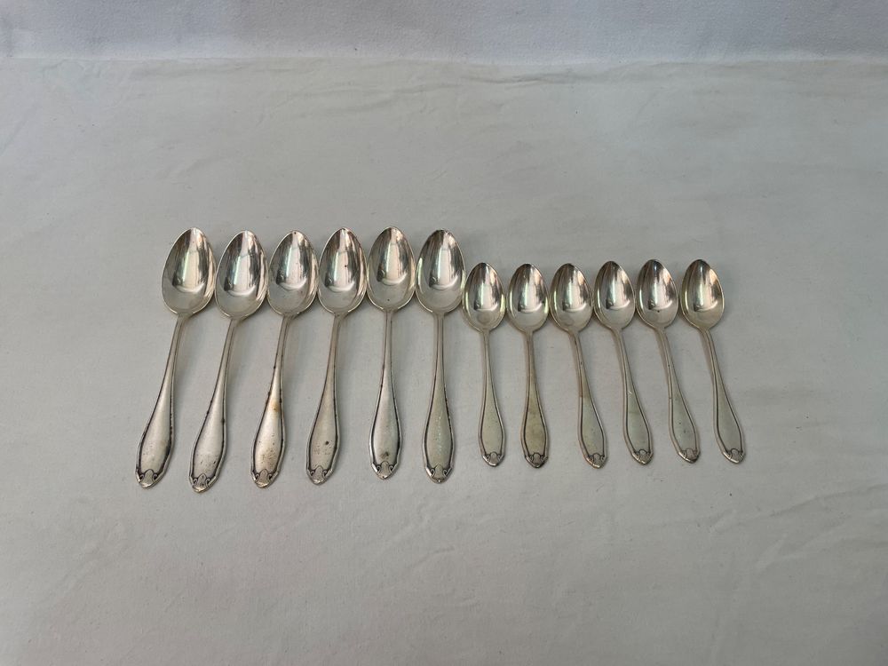 Art Deco Besteck Set versilbert Auerhahn / F.O.B. Essbesteck (Gebraucht) in Hinwil für CHF 75 ...
