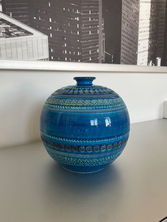 Bitossi Vase / Rimini Blue / 23cm (Gebraucht) in für CHF 119 – mit ...