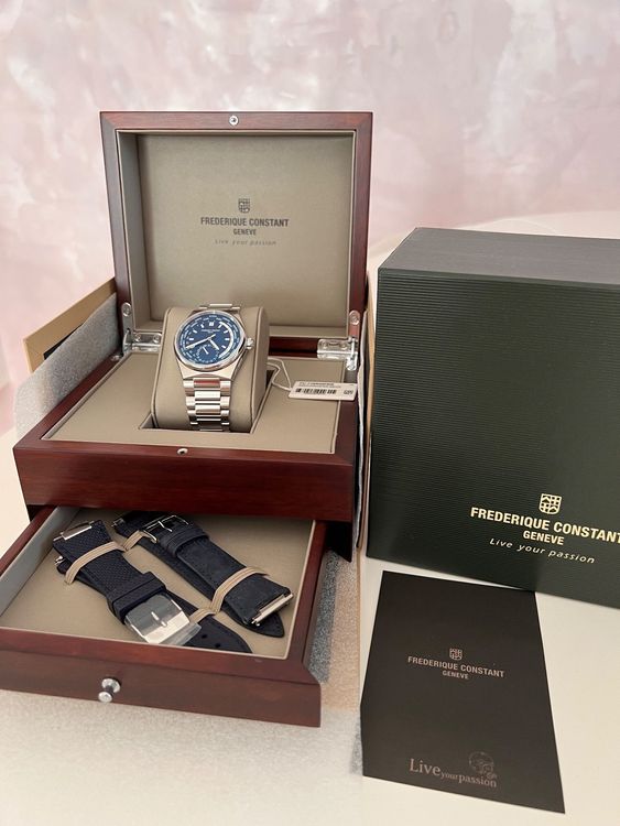 Ab 1.- CHF. Frederique Constant High Life Worldtimer (Gebraucht) in ...