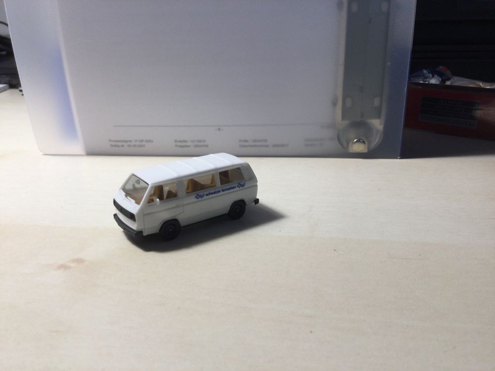 Vw T3 Schweizer Fernsehen 1:87 Herpa (Gebraucht) in Mezzovico für CHF 5 ...