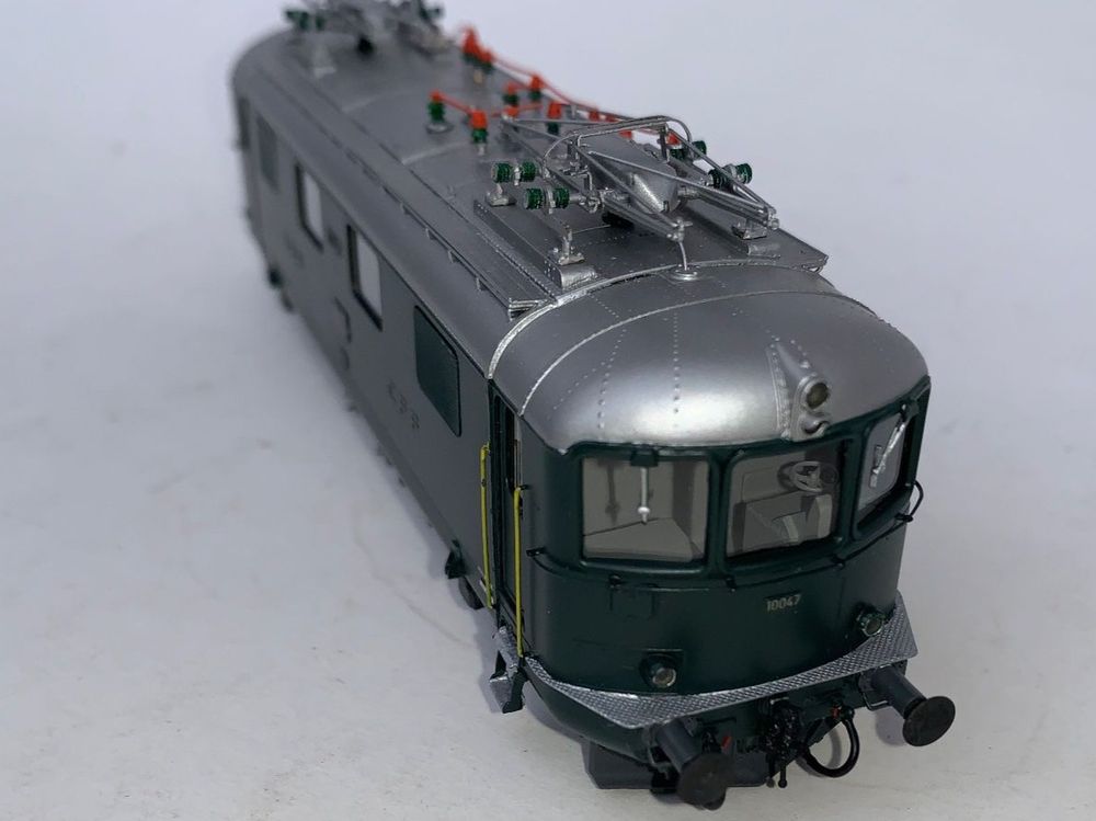 Lemaco prestige H0: SBB Re 4/4 I grün Nr. 10047 | Kaufen auf Ricardo