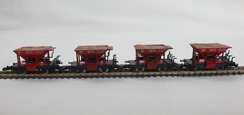 Märklin 8624 Spur Z DB Talbot-Selbstenlader Schotterwagen (Gebraucht ...