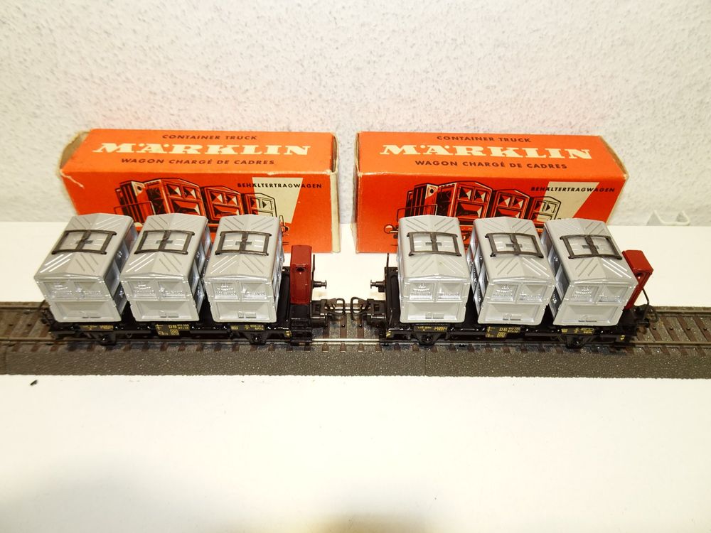 2 Märklin Güterwagen Behälterwagen HO 4614 (Gebraucht) in Luzern für ...