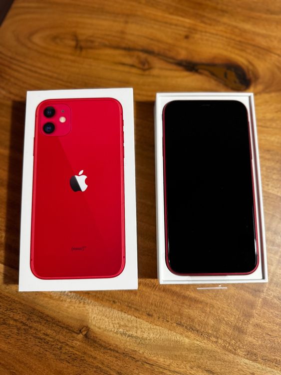 Apple iPhone 11 64 GB, (PRODUCT) RED, 6.10" | Kaufen auf Ricardo
