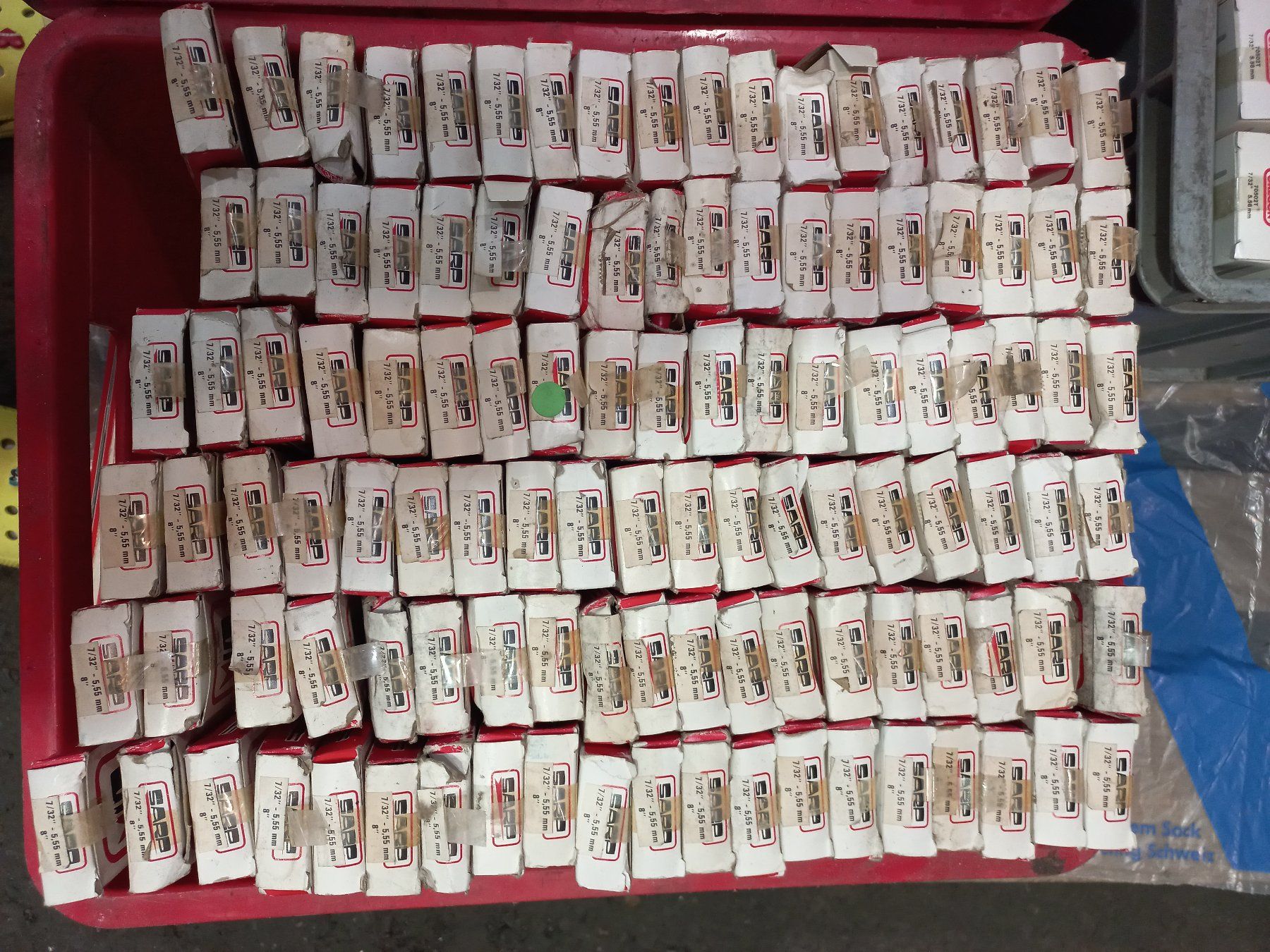 SARP Sägekette-Feile 5.55mm (7/32") 12er Pack (Neu (gemäss Beschreibung ...