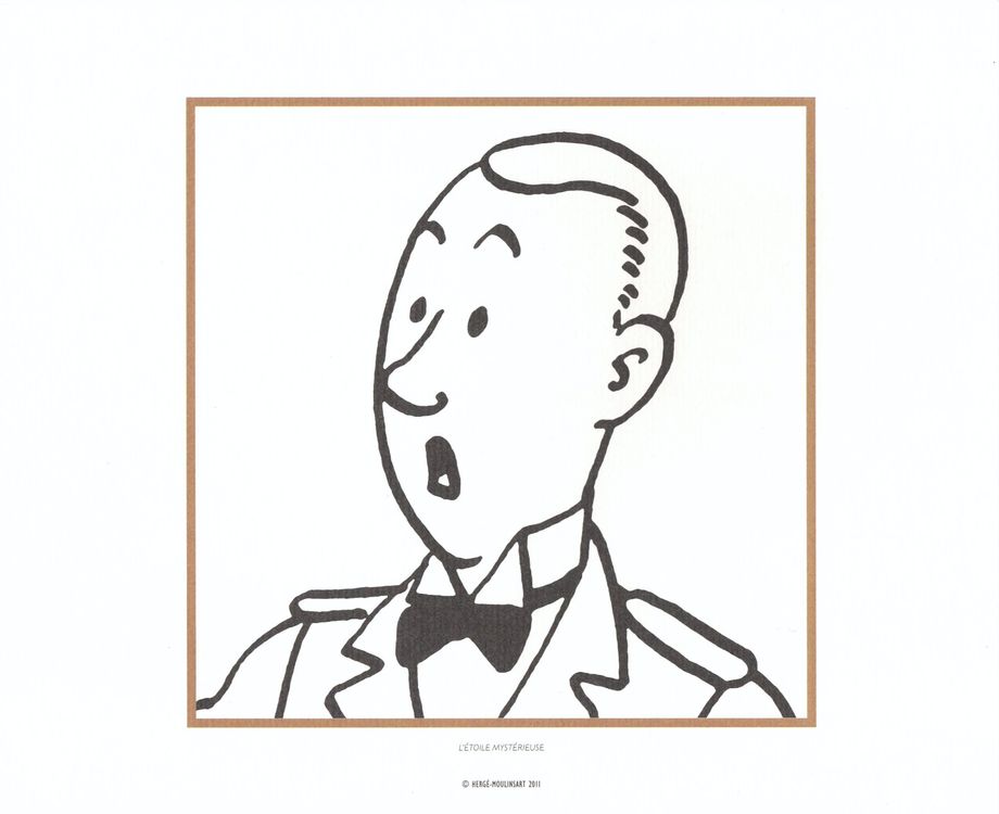 Tintin - Les Garçons - 3 Litographies, Ex-Libris 2011 (Usato) a ...