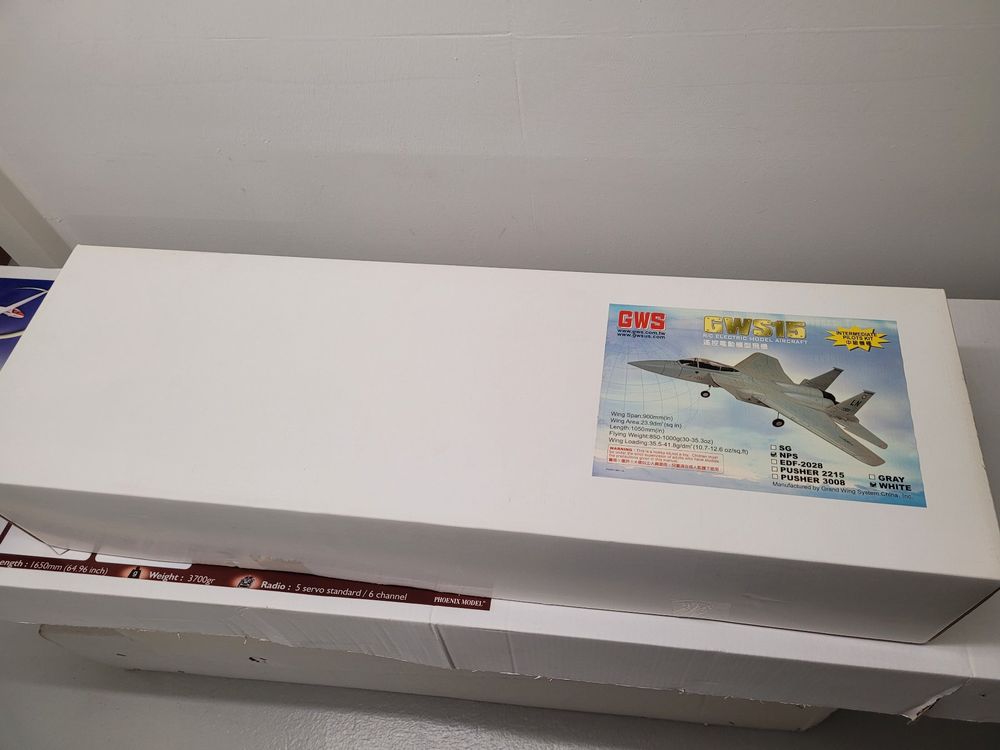 GWS F-15 Jet, Kit Bausatz, 900 mm. Neu+OVP. | Kaufen auf Ricardo