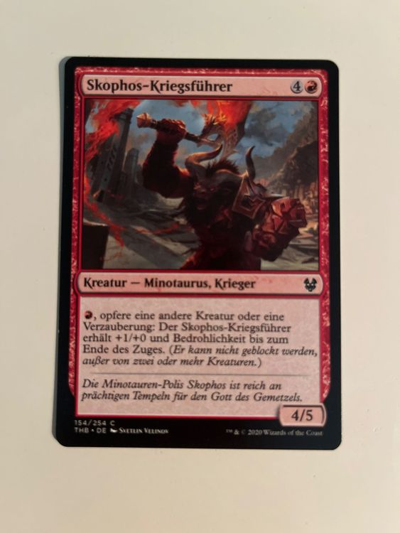 1 x Skophos-Kriegsführer - Magic: The Gathering - MtG (Gebraucht) in ...