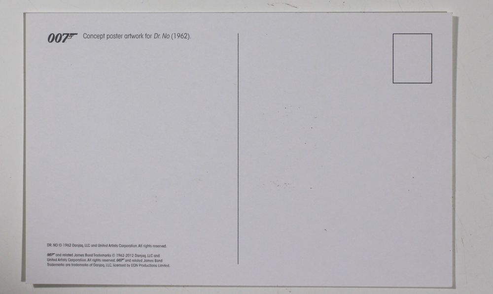 Postkarte James Bond Girl Ursula Andress Dr. No Konzept AW!! | Kaufen auf Ricardo