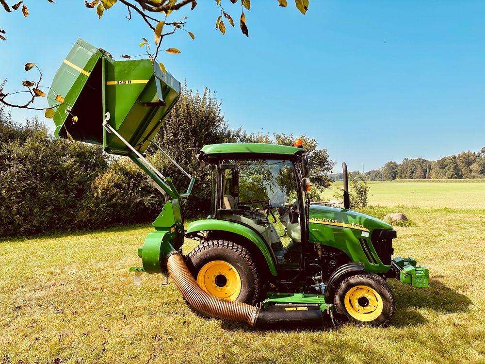 John Deere 3720, top Zustand, nur 476 Stunden, mit Mähwerk (Gebraucht ...