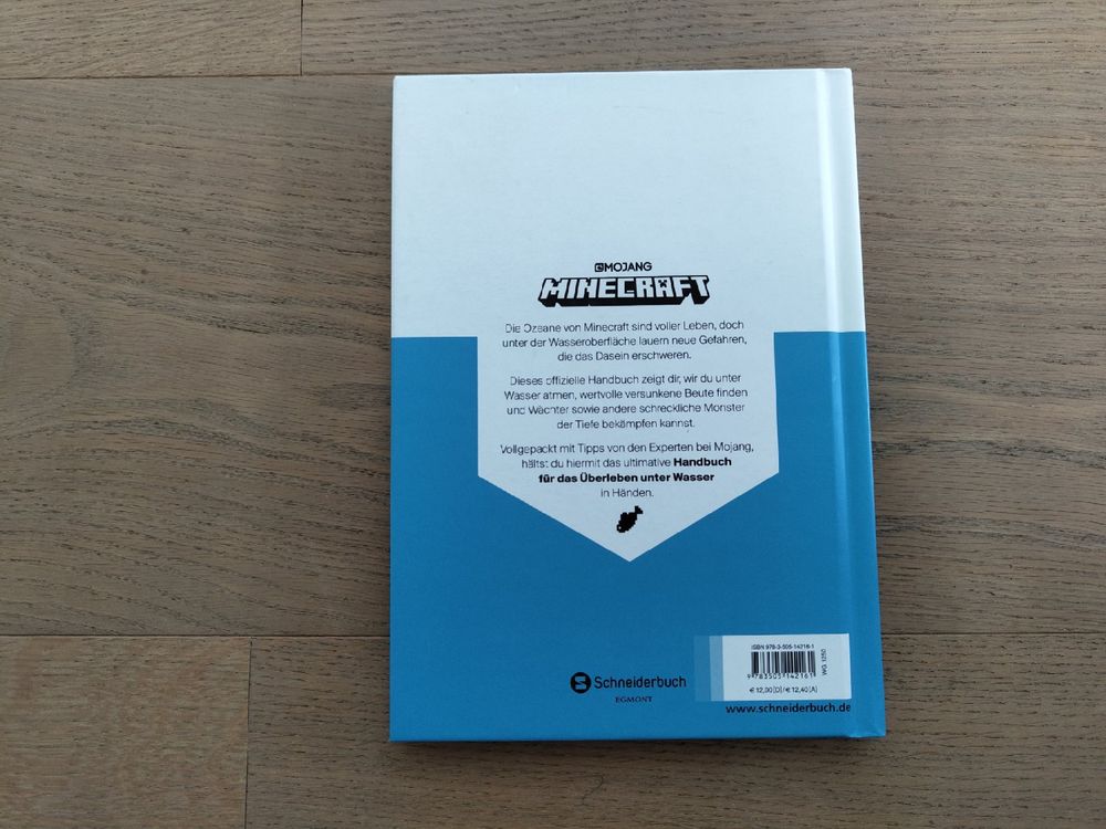 Minecraft Handbuch "Überleben im Wasser" | Kaufen auf Ricardo