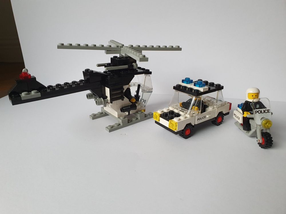 LEGO Legoland Sets Polizei Feuerwehr Ambulanz 70er & 80er (Usato) a ...