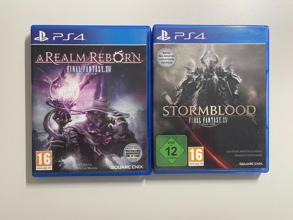 Final Fantasy XIV: Stormblood, A Realm Reborn, PS4, PS5 (Neu (gemäss Beschreibung)) in Couvet ...