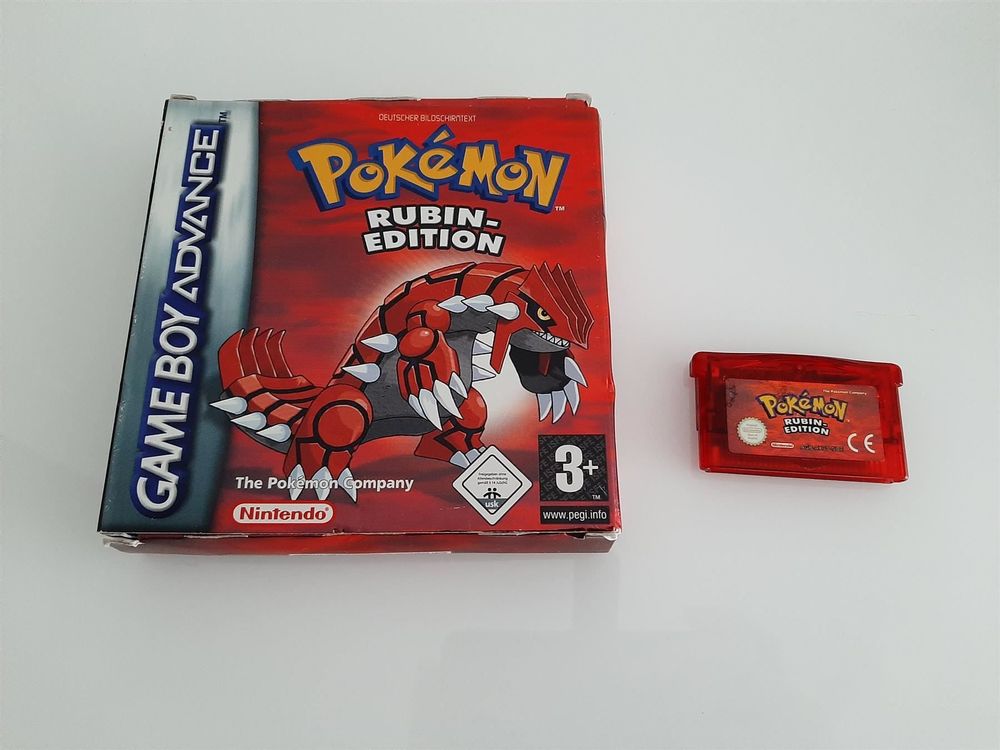GBA - Pokemon rubin Edition mit OVP | Kaufen auf Ricardo