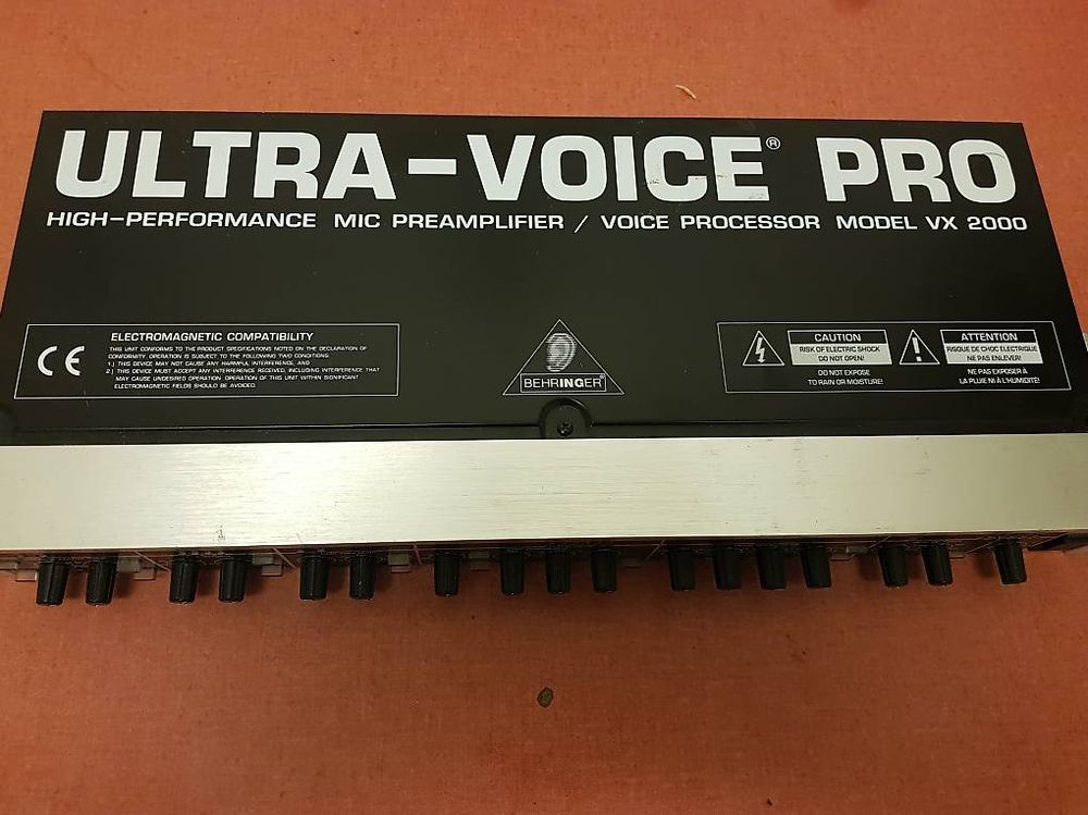 Behringer Ultra-Voice Pro VX2000 Effektgerät | Kaufen auf Ricardo