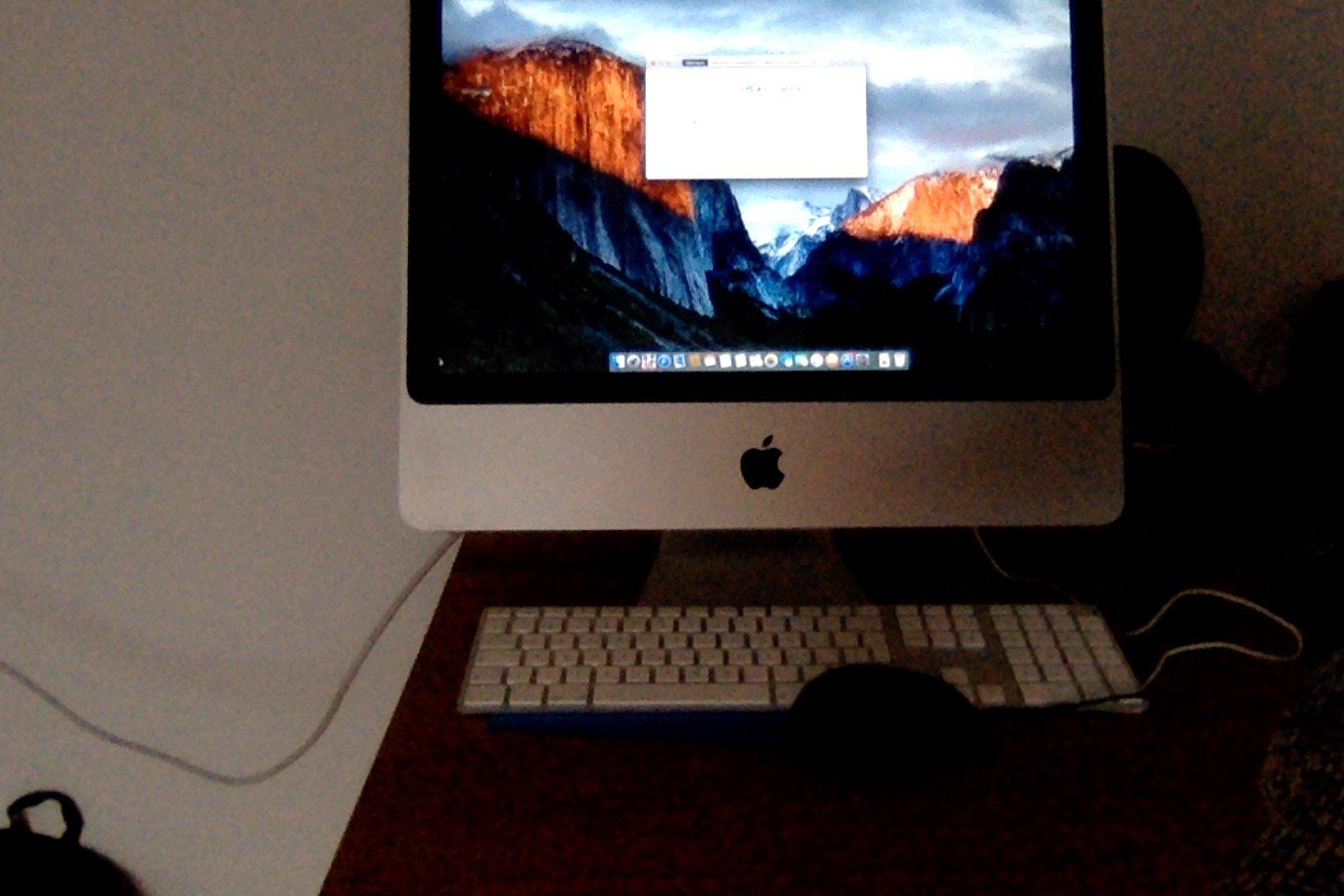 Gepflegter iMac 20 Zoll, 2007, mit Tastatur und Maus (Gebraucht) in ...