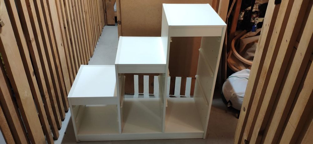 Regal Treppe ähnlich Ikea Kallax weiss Raumteiler (Gebraucht) in Zürich ...