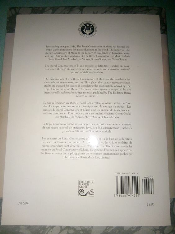 New Piano Series - Repertoire Album 4 (En/Fr) ©'1994 FHM (Gebraucht) in ...