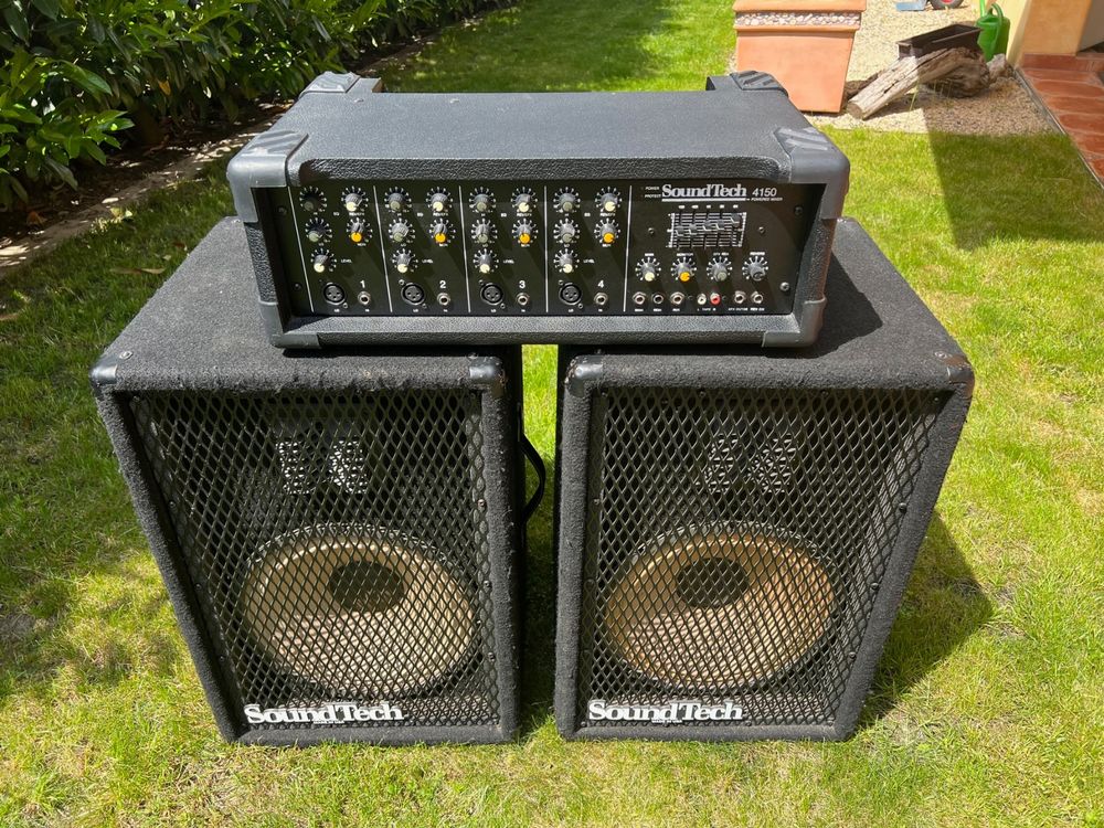 Soundtech PA Anlage komplett (Gebraucht) in Bonaduz für CHF 190 – nur ...