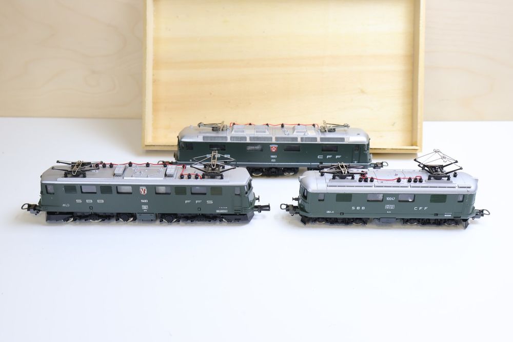 Lima 3 x SBB Re 4/4 Re 6/6 & Ae 6/6 E-Loks H0 DC (Gebraucht) in Winterthur für CHF 48 – mit ...