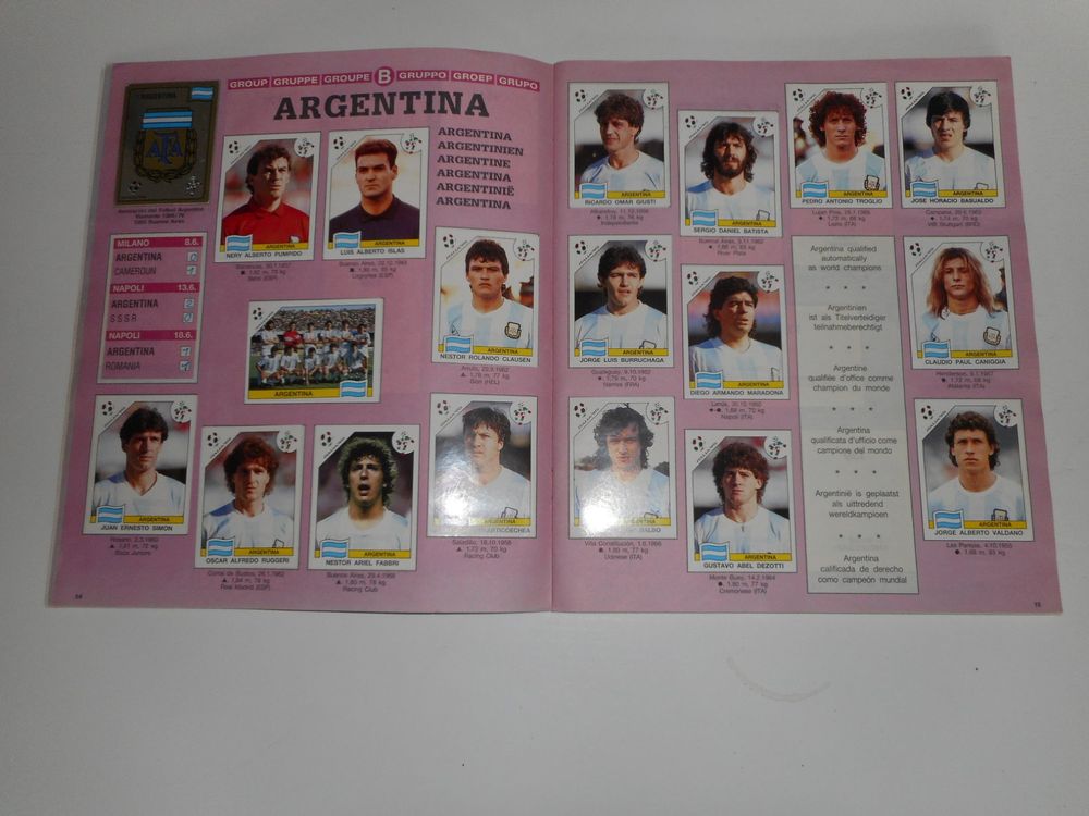 Panini Wm Album Italia 90 1990 Komplett Nr 3 Gebraucht In Cham Für