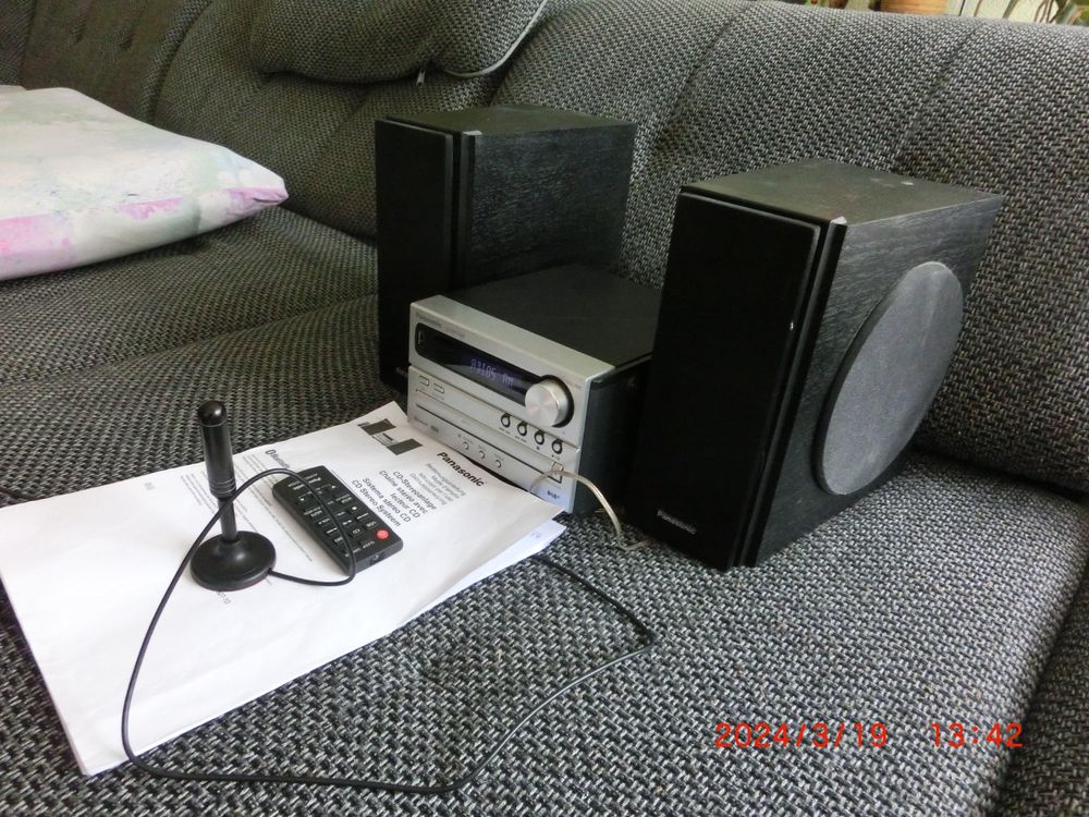 USB /CD/DAB+/ Blutooth Radio Panasonic SA PM-250B (Gebraucht) in für ...