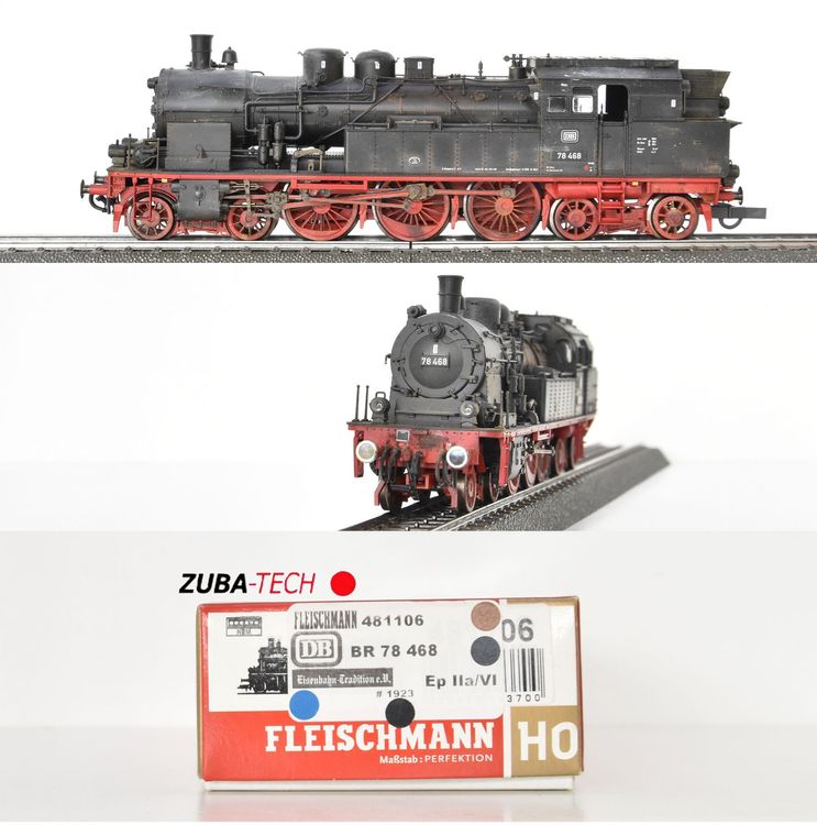 Fleischmann 481106 Dampflok BR 78 DB H0 GS Digital mit OVP (Gebraucht) in St. Gallen für CHF 95 ...