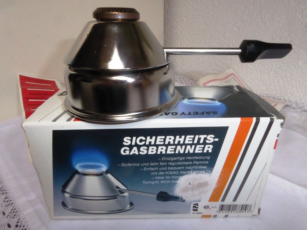 KISAG CH Sicherheits-Gasbrenner, Rechaudbrenner (Neu (gemäss Beschreibung)) in Burgdorf für CHF ...