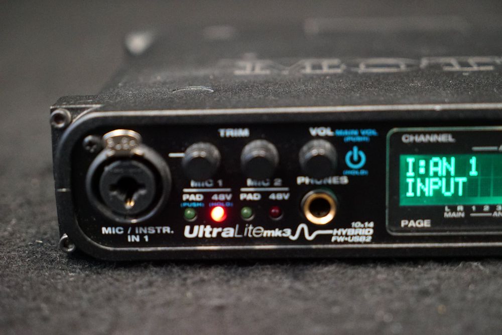 MOTU Ultralite mk3 Firewire & USB Hybrid Audio Interface (Gebraucht) in ...
