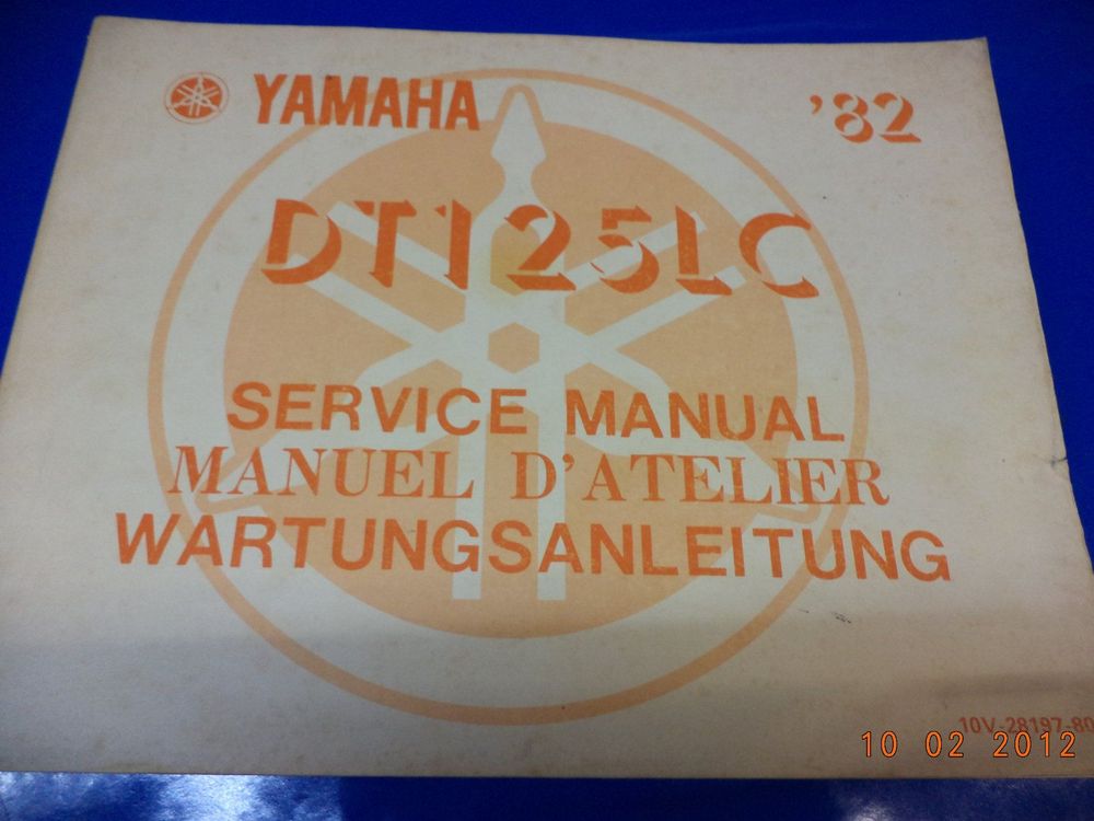 Werkstatthandbuch Yamaha DT 125 LC /10V | Kaufen auf Ricardo