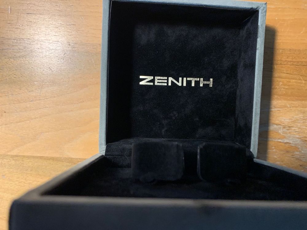 Original Zenith Uhren Schachtel-Box 1970jahre | Kaufen auf Ricardo