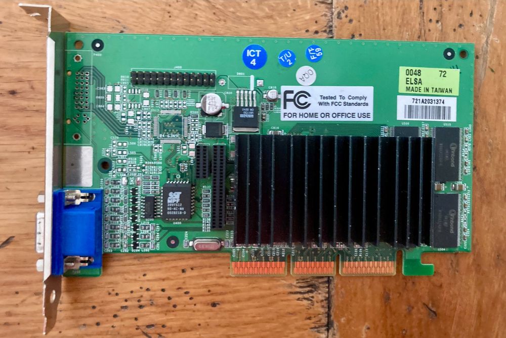 ELSA Gladiac MX AGP 32MB Grafikkarte (Gebraucht) in Eglisau für CHF 32 – mit Lieferung auf ...