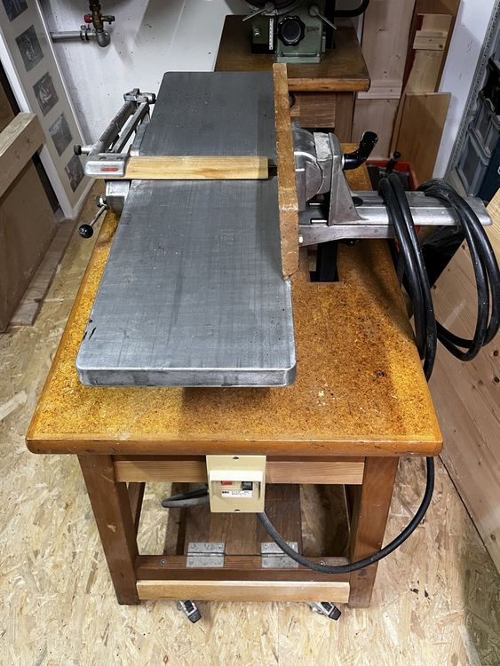 Inca Abricht- und Dickenhobelmaschine mit Tisch (Gebraucht) in Kyburg-Buchegg für CHF 100 – nur ...
