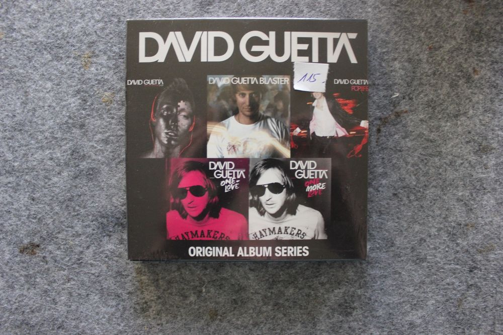 DAVID GUETTA - ORIGINAL ALBUM SERIES 5 CD NEU(115) (Neu und ...