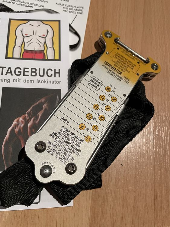Krafttraining mit dem Isokinator Classic (Gebraucht) in Buttwil für CHF ...