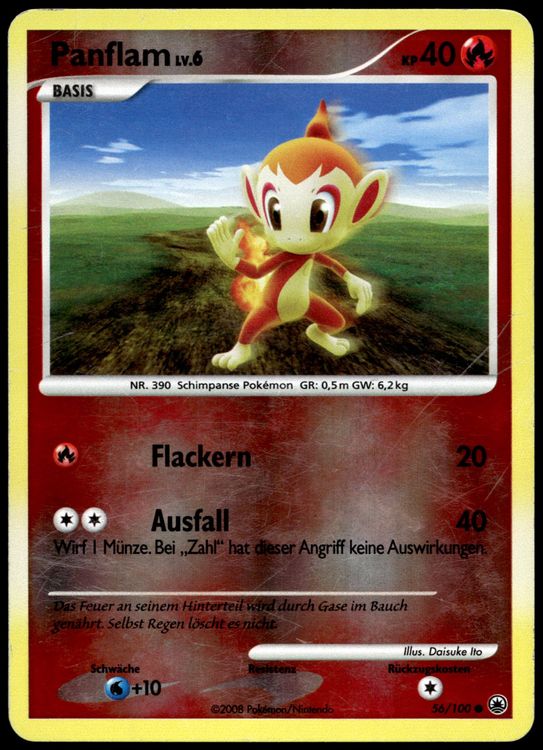 Panflam 56/100 Pokémon Majestic Dawn (Neu (gemäss Beschreibung)) in ...