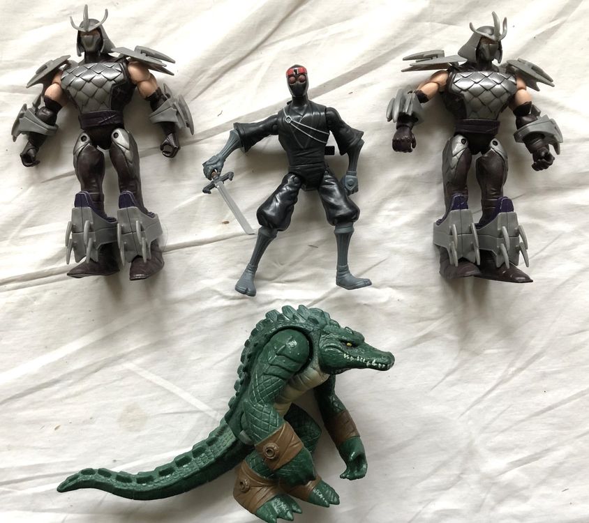 4x TMNT (Teenage Mutant Ninja Turtles) - Actionfiguren (Gebraucht) in ...