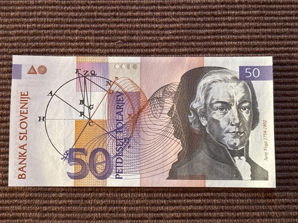 Slowenien 50 Tolar 1992 Banknote unc (Neu (gemäss Beschreibung)) in ...