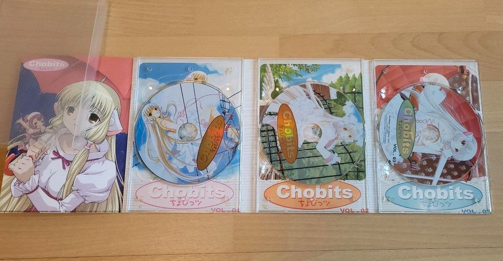 Chobits Anime Perfect Collection 3-DVD Box mit Hülle (Gebraucht) in ...