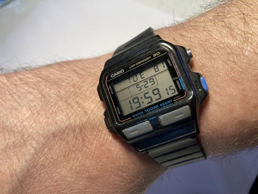 Casio lcd Sdb -500w vintage uhr 35 mm (Gebraucht) in Glattbrugg für CHF ...