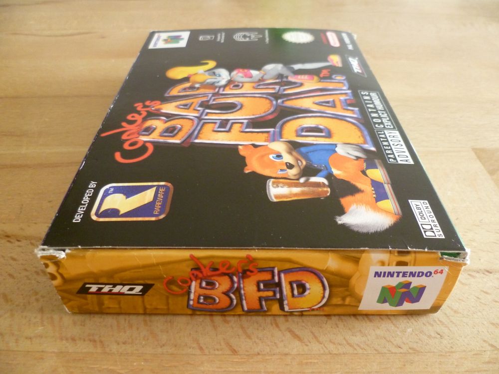 Conkers Bad Fur Day (OVP) (PAL) - Nintendo 64 N64 (Gebraucht) in ...