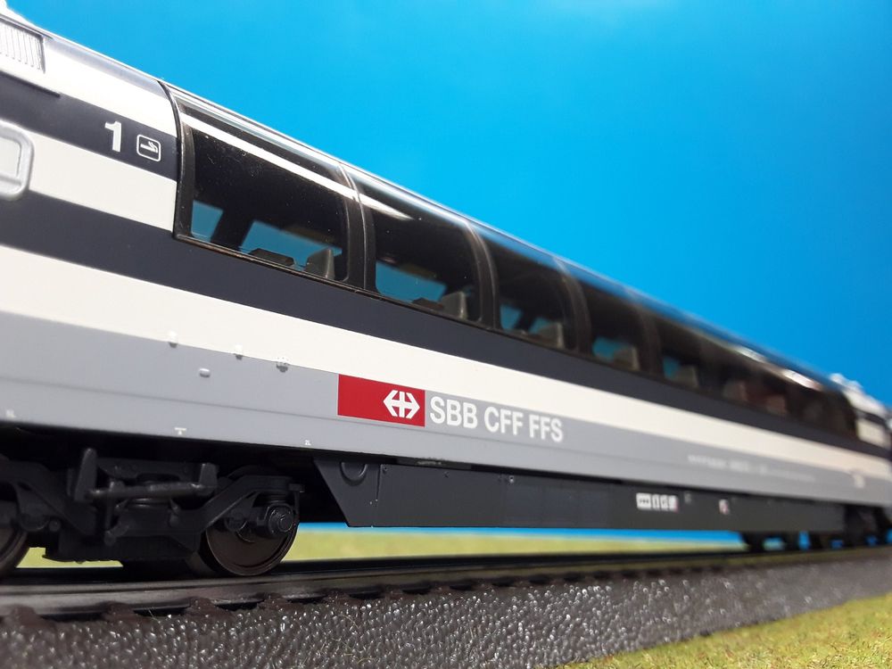 Märklin 43670 _ 6x SBB Euro City Schnellzugwagen Set Spur H0 (Gebraucht ...