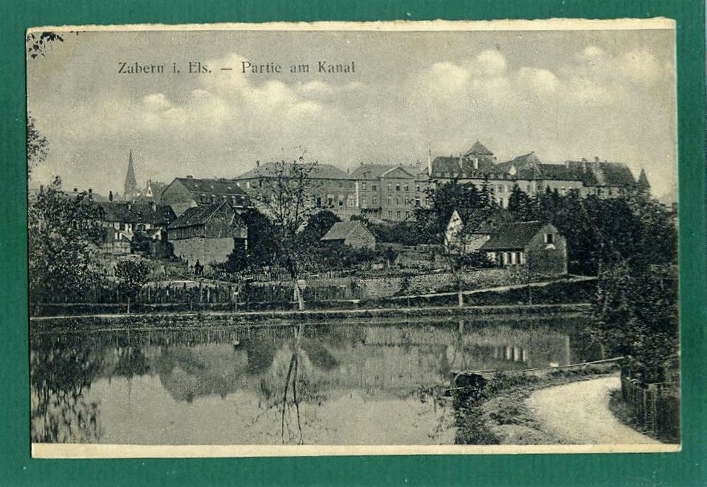 Saverne (Zabern) im Elsass, Partie am Kanal (Gebraucht) in Sargans für ...