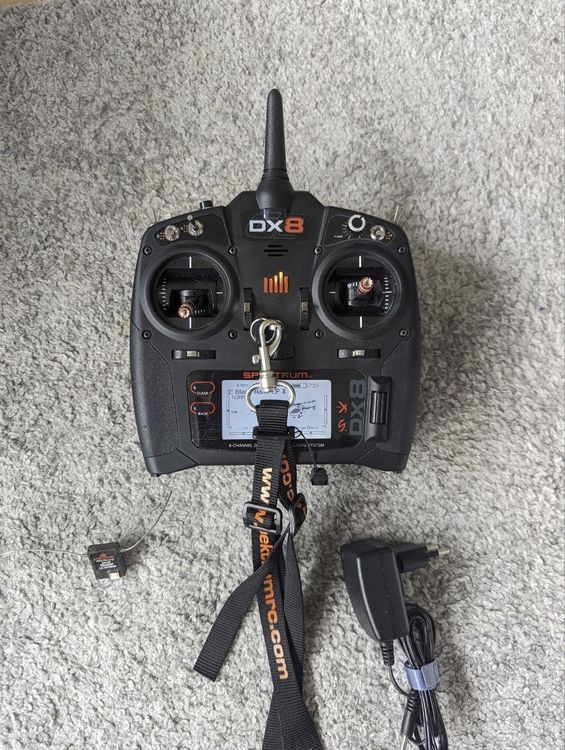 Spektrum DX8 und FPV Racing Serial Receiver (SPM 4648) (Gebraucht) in ...