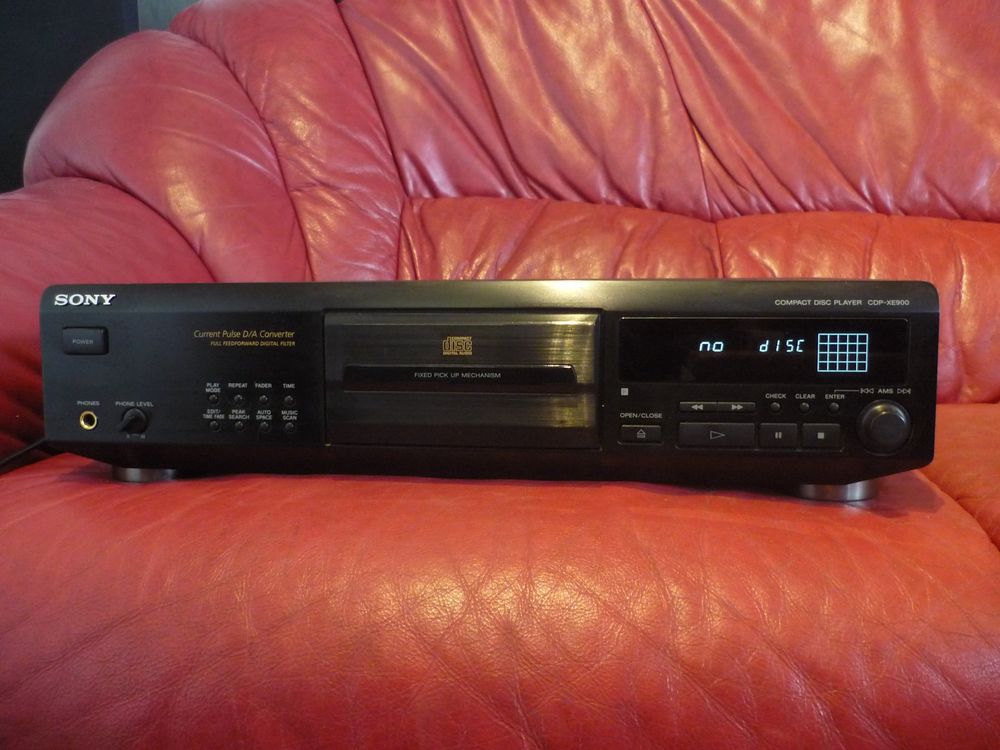 CD Player Recorder - Sony CDP XE 900 - Compact Disc Player (Gebraucht ...