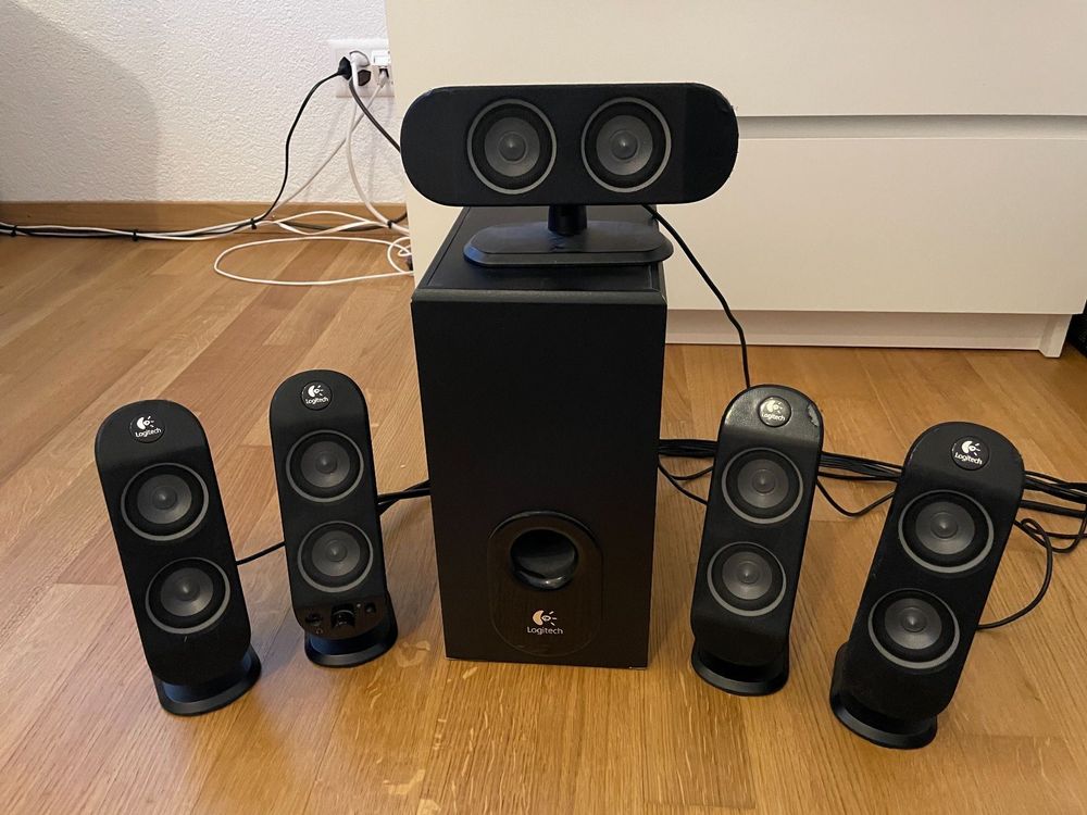 Logitech X-530 5.1 Soundsystem (Gebraucht) in Lohn-Ammannsegg für CHF ...