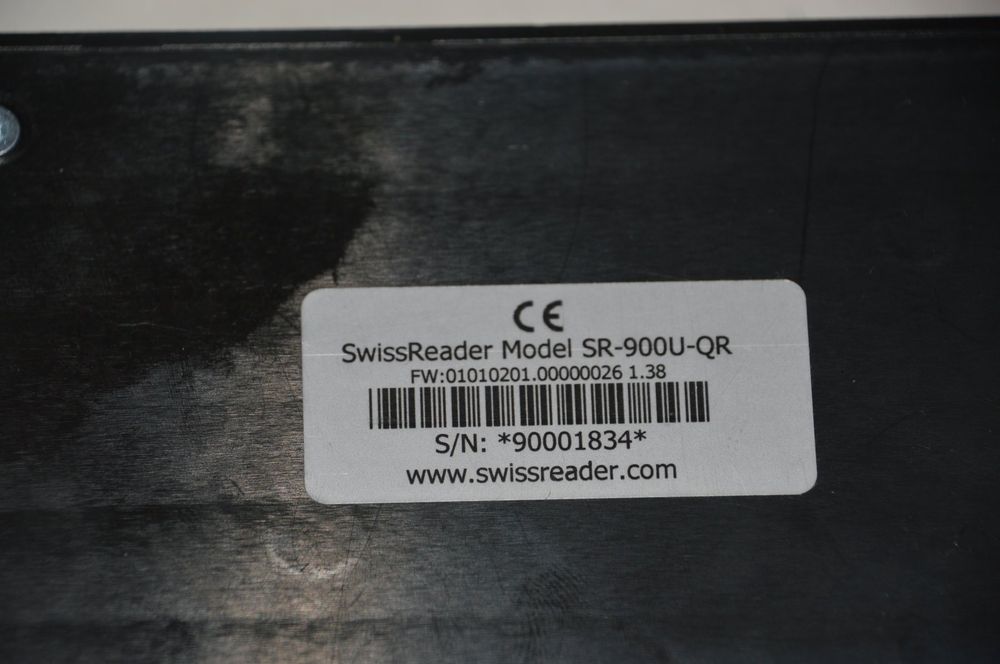 SwissReader SR-900U-QR ESR-Leser scanner (Gebraucht) in Collonges für CHF 62 – mit Lieferung auf ...